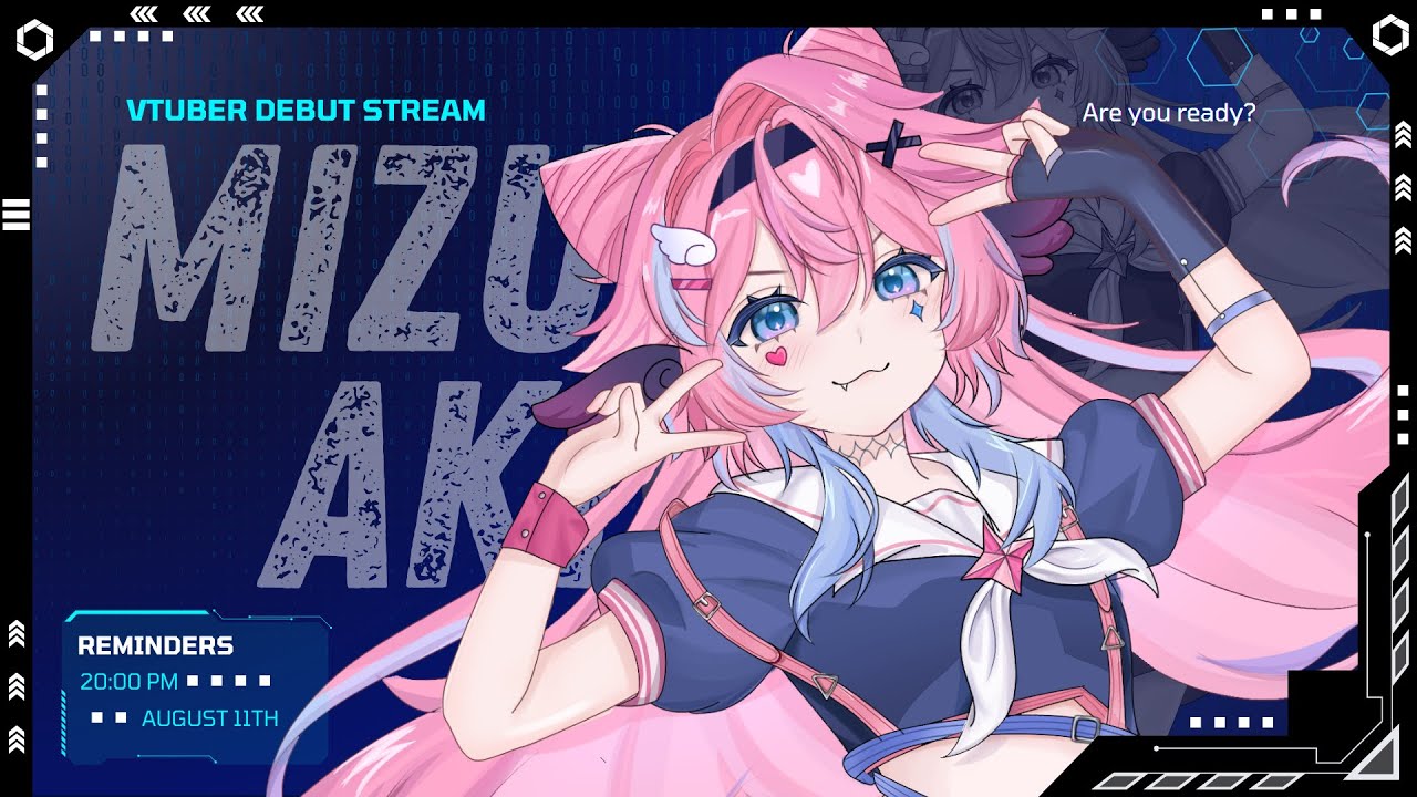 【VTUBER DEBUT 2.0】MizuAki 2.0 đã sẵn sàng - YouTube