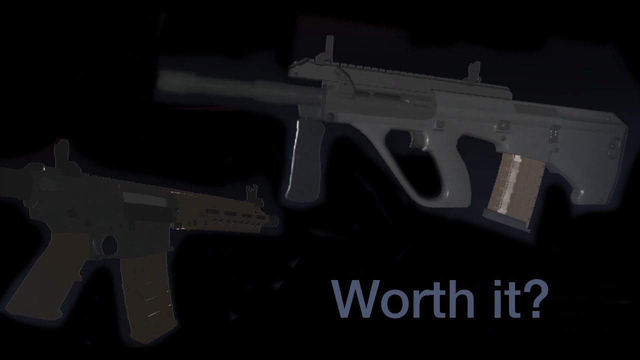 (Outdated) Should you get the AUG A3 and MK18 (Roblox Blackhawk Rescue ...