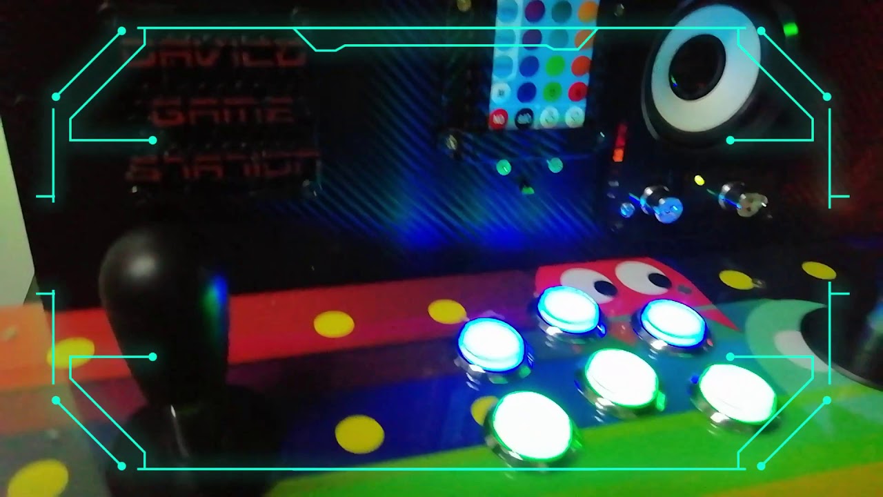 Arcade Hyperspin Davico Performance By: Old school gamer - YouTube