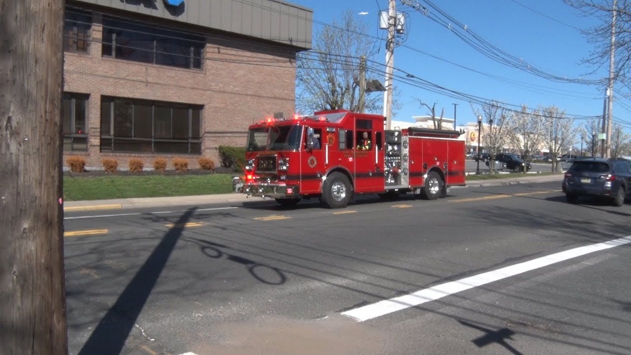 Wallington,NJ Fire Department Engine 202 - YouTube