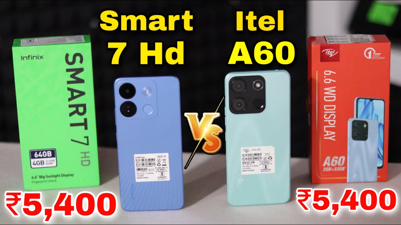 Itel A60 Vs Infinix Smart 7 Hd - Which Should You Buy ? - YouTube