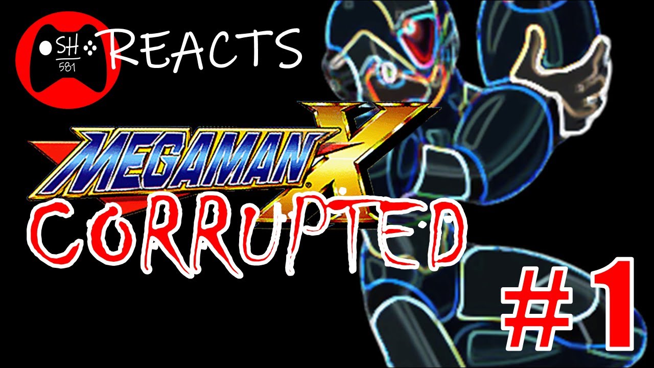 MEGA MAN X CORRUPTED | New HUD Testing and Screen Resolution (Reaction ...