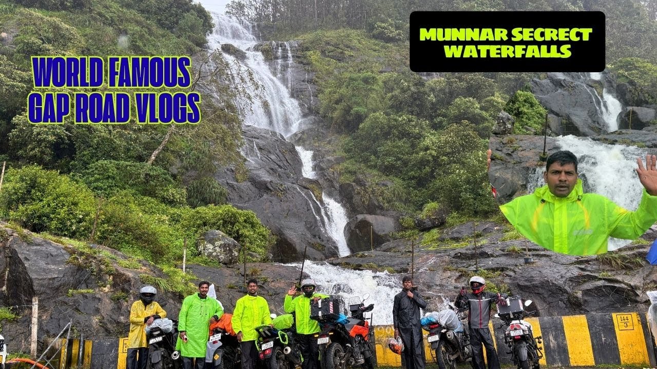 Munnar Gap Road Vlogs | Hidden Waterfalls In Munnar I ...