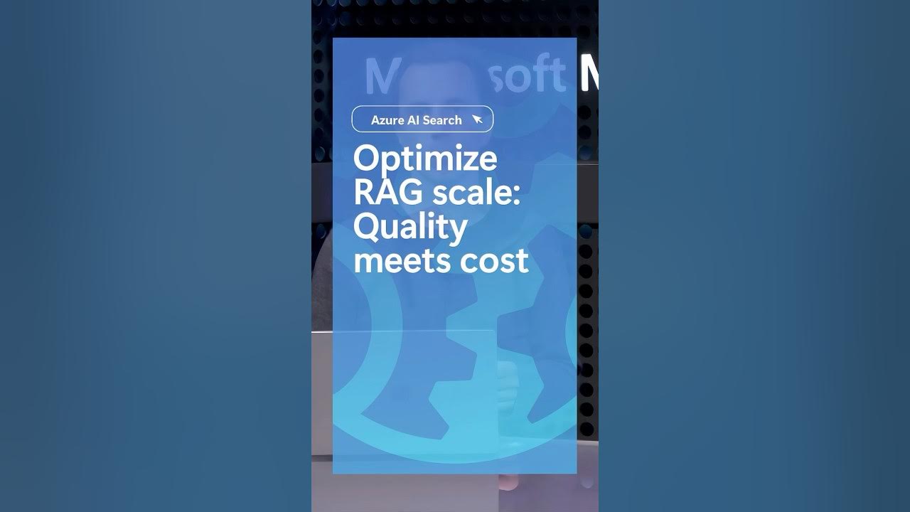 Optimize RAG scale: Quality meets cost - YouTube