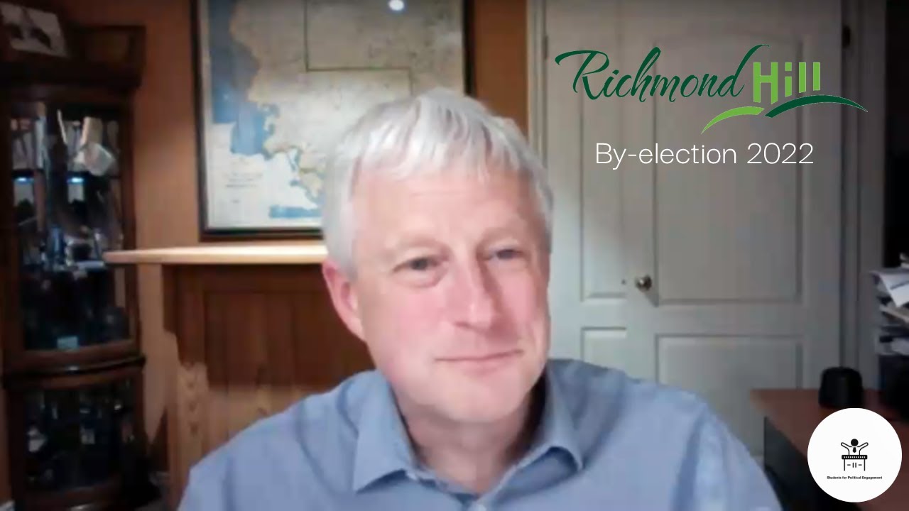David West Interview - 2022 Richmond Hill Mayoral By-Election ...