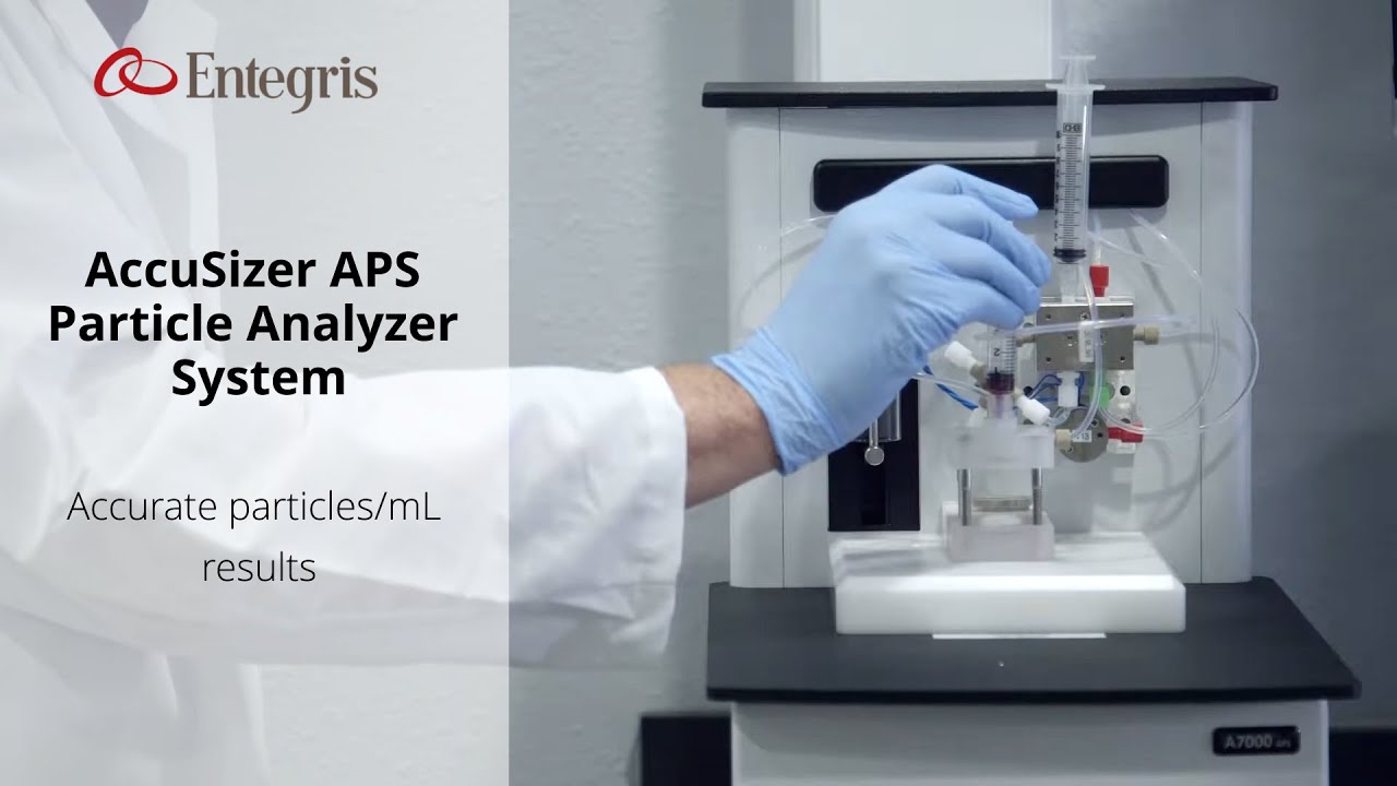 AccuSizer APS Particle Analyzer System from Entegris - YouTube