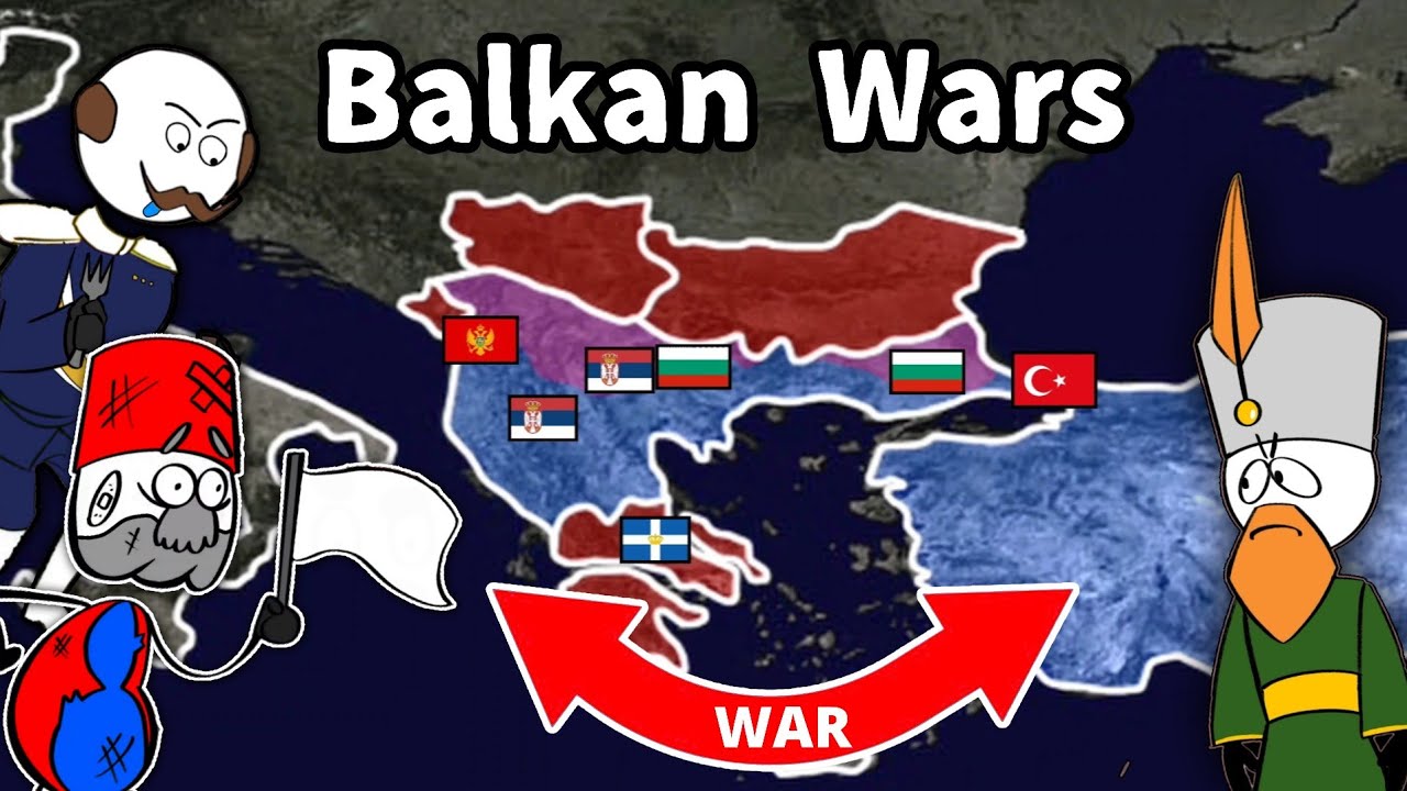 The Balkan Wars Animated - HistoMap - (All Parts) - YouTube