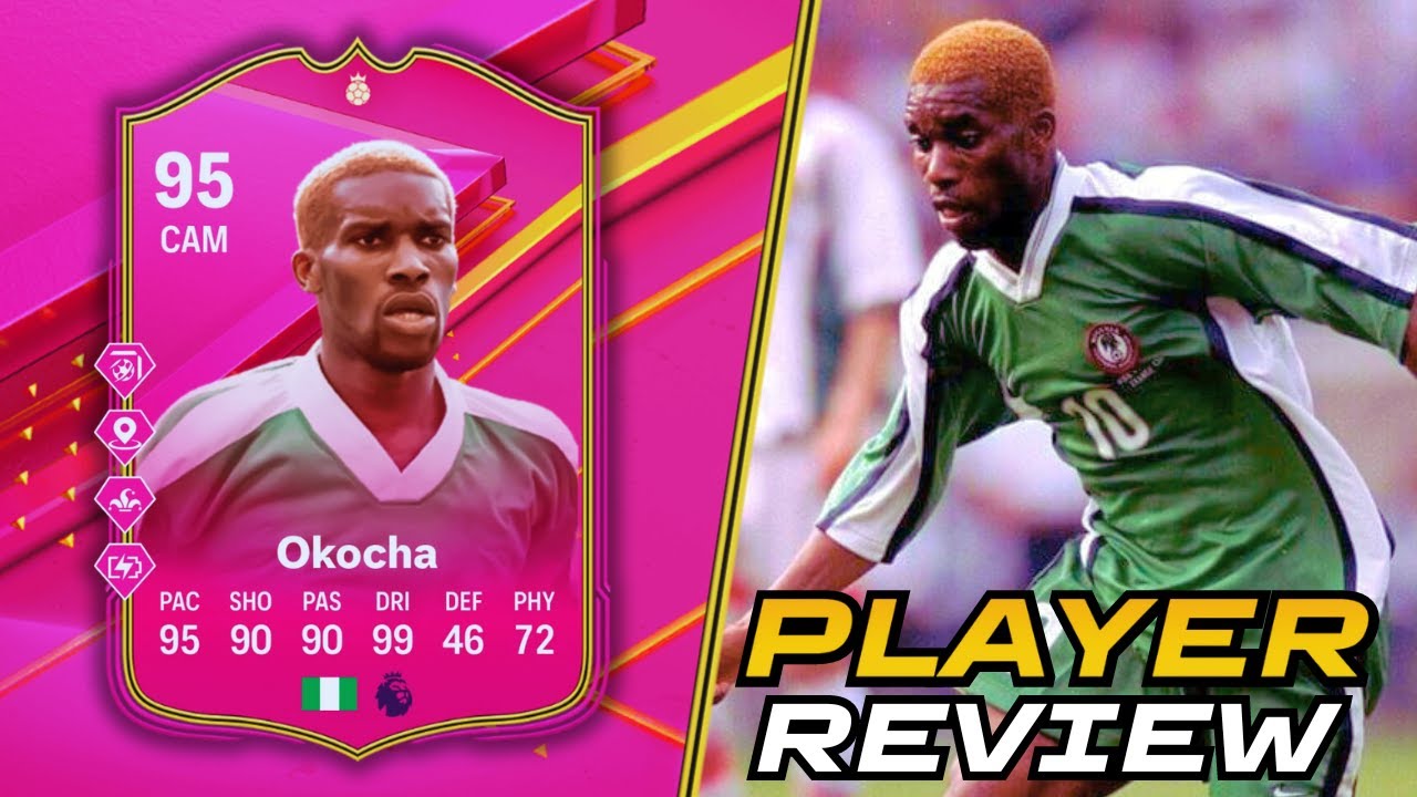 LA MEJOR CARTA DE OKOCHA EN FC 24!🔥 | Okocha 95 | 5⭐5⭐| FUTTIES HERO ...