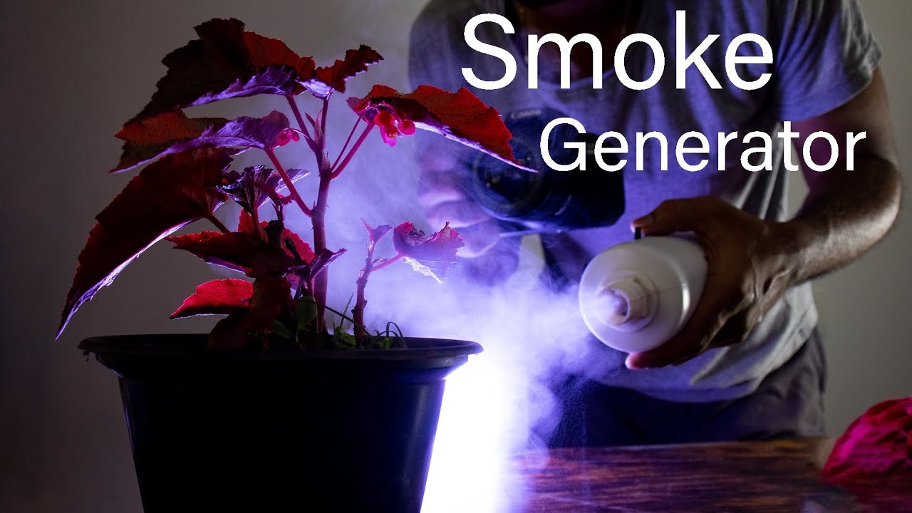 How to make smoke for photography. DIY mini smoke generator ...