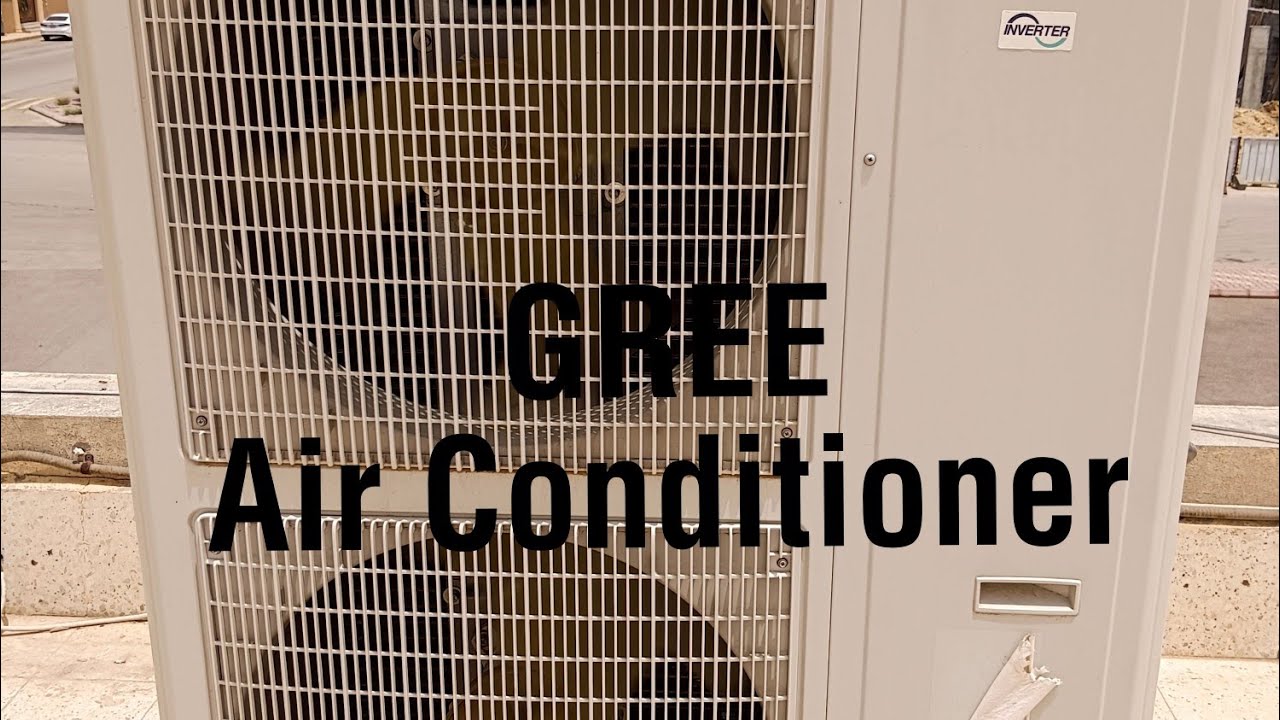 how to repair Gree air conditioner outdoor - YouTube