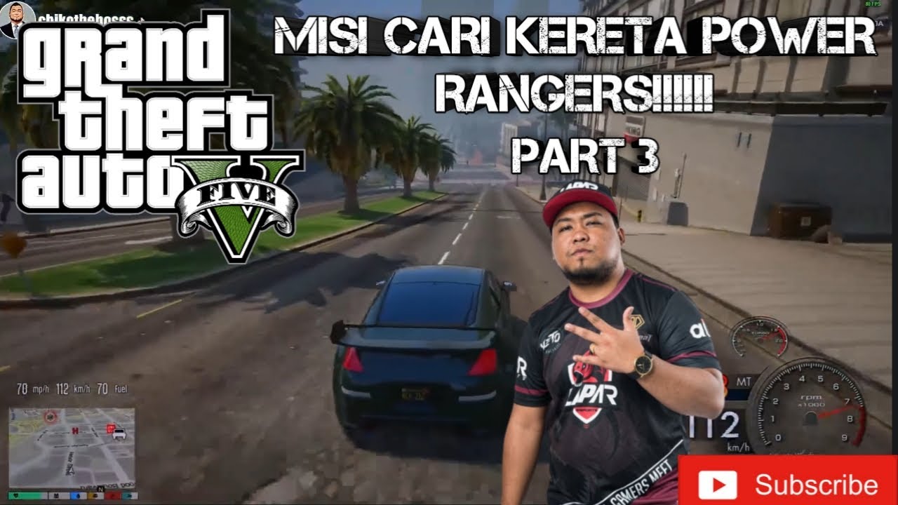 🔴GTA V | PART 3 | MISI CARI KERETA POWER RANGERS - YouTube