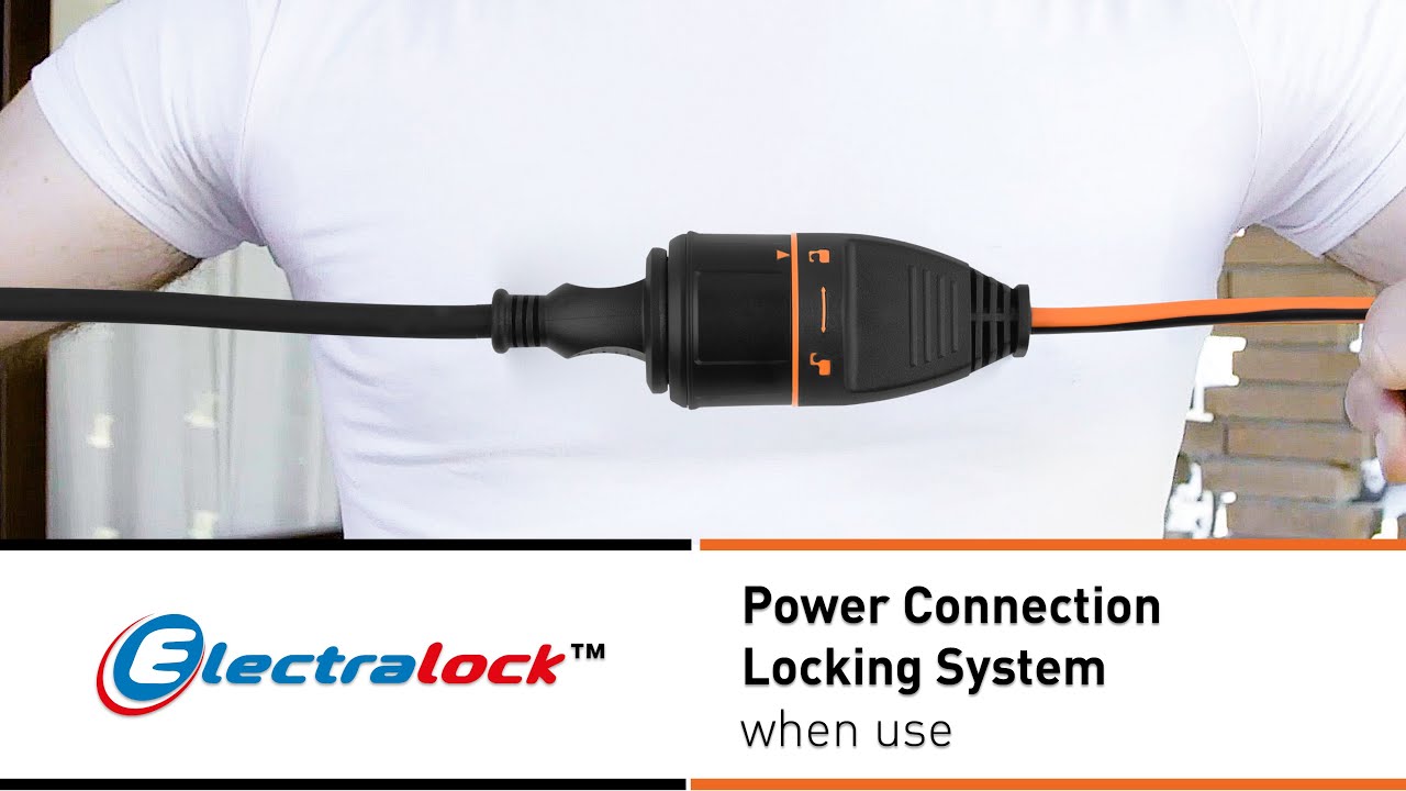 Electralock™: the first and only socket-outlet with locking mechanism ...