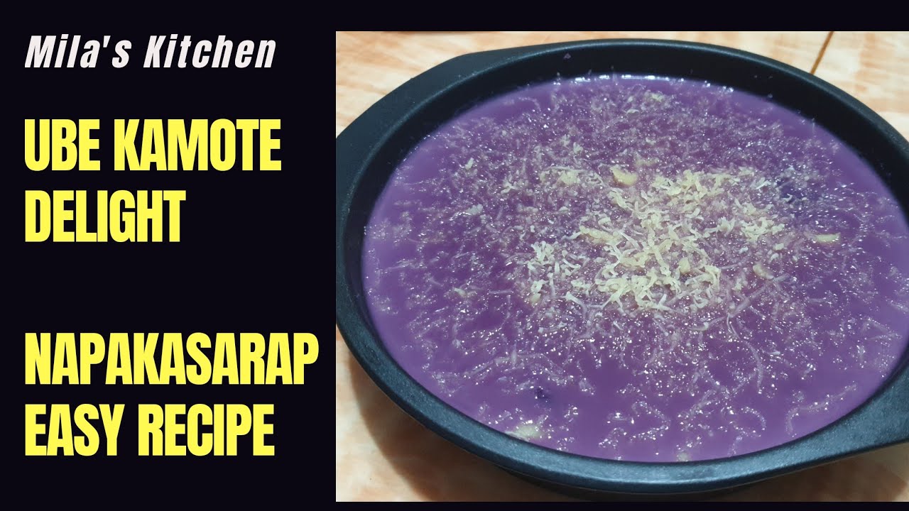 NAPAKASARAP NITO! UBE KAMOTE DELIGHT| KAMOTE JAM| PWEDE MONG PANG ...