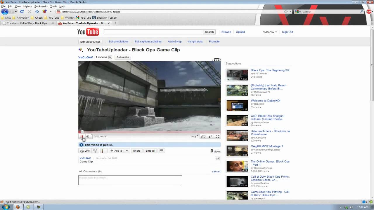 Complete Theater Mode Tutorial CoD Black Ops PART 3/3 - YouTube