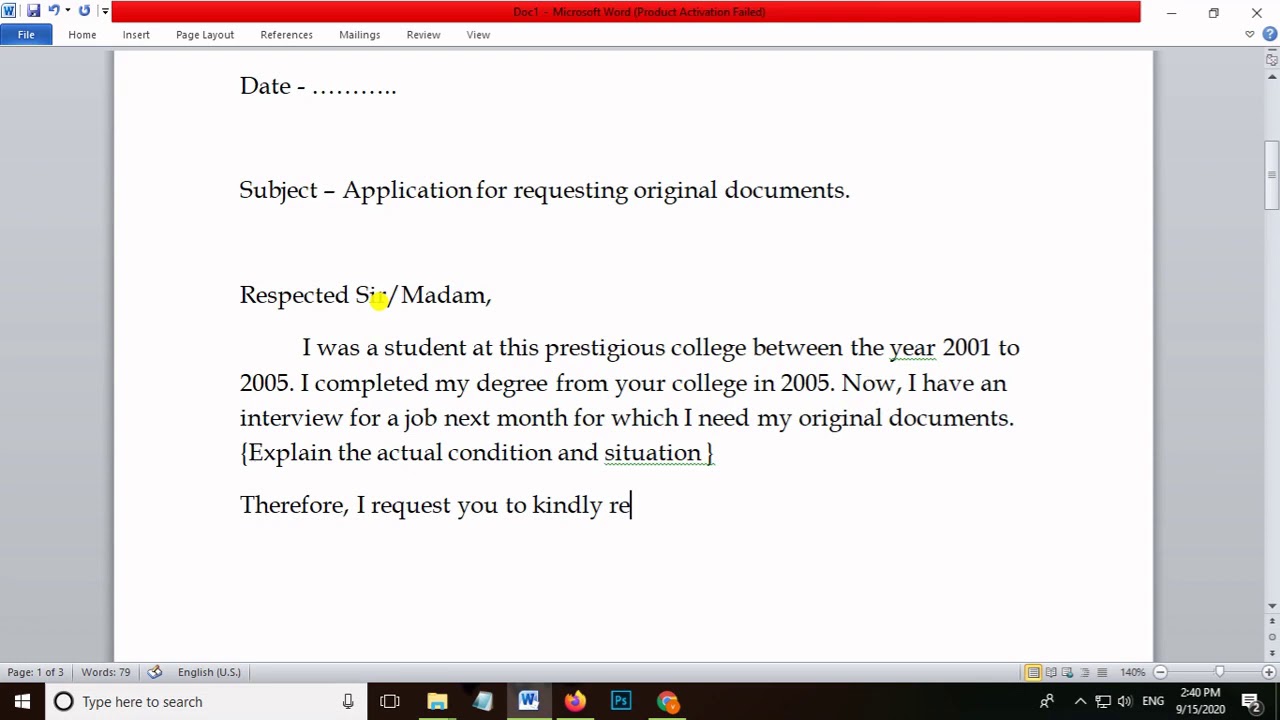 Application For Return Of Original Documents From College YouTube Application For Return Of Original Documents From College YouTube