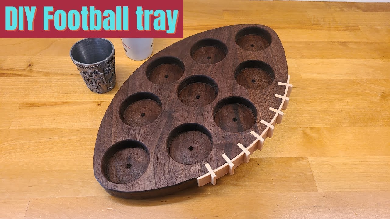 How to make a football party tray! - YouTube