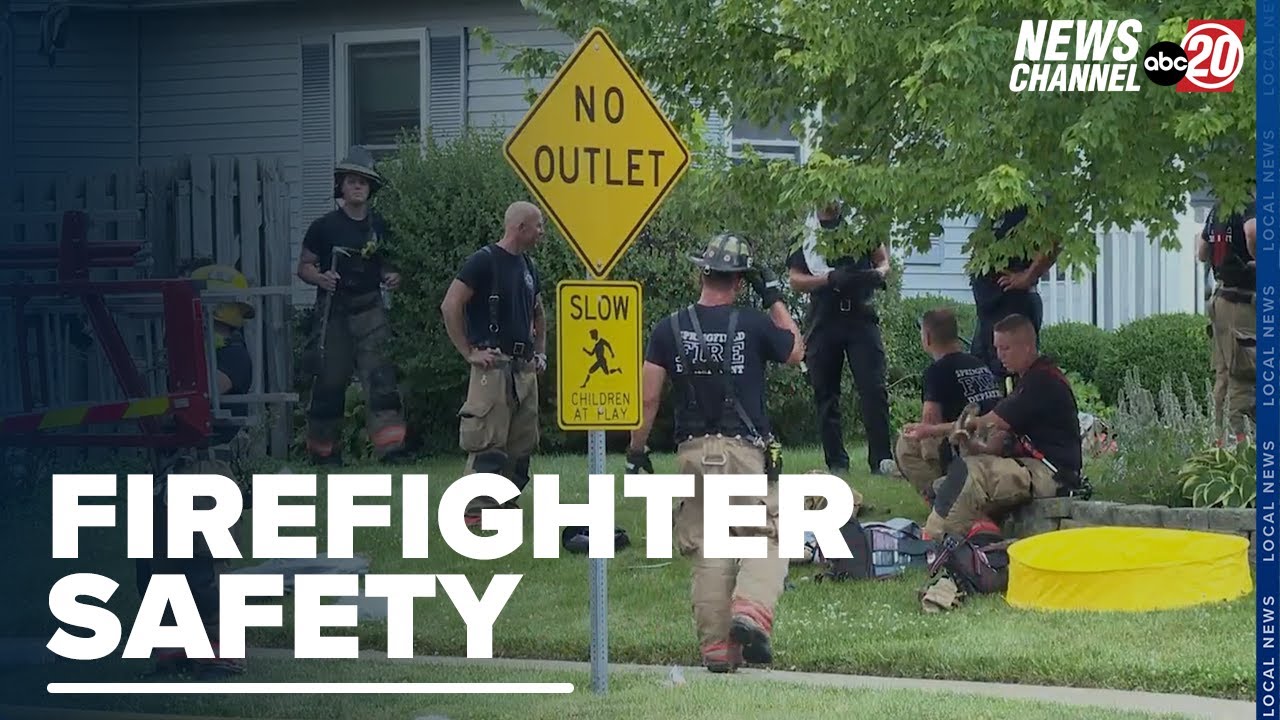 Here's How Firefighters Stay Safe During the Summer Heat - YouTube