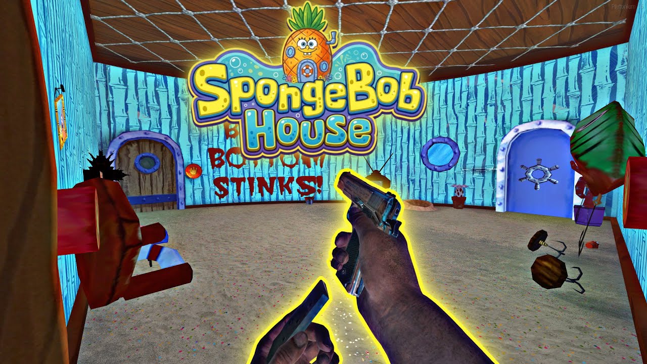 Call of Duty: Black Ops Zombies - Spongebob's House (Custom Map Zombies ...