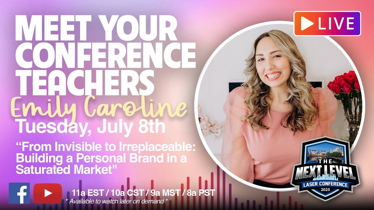 Meet Your Conference Teachers: Emily Caroline | "From Invisible to Irreplaceable" - YouTube