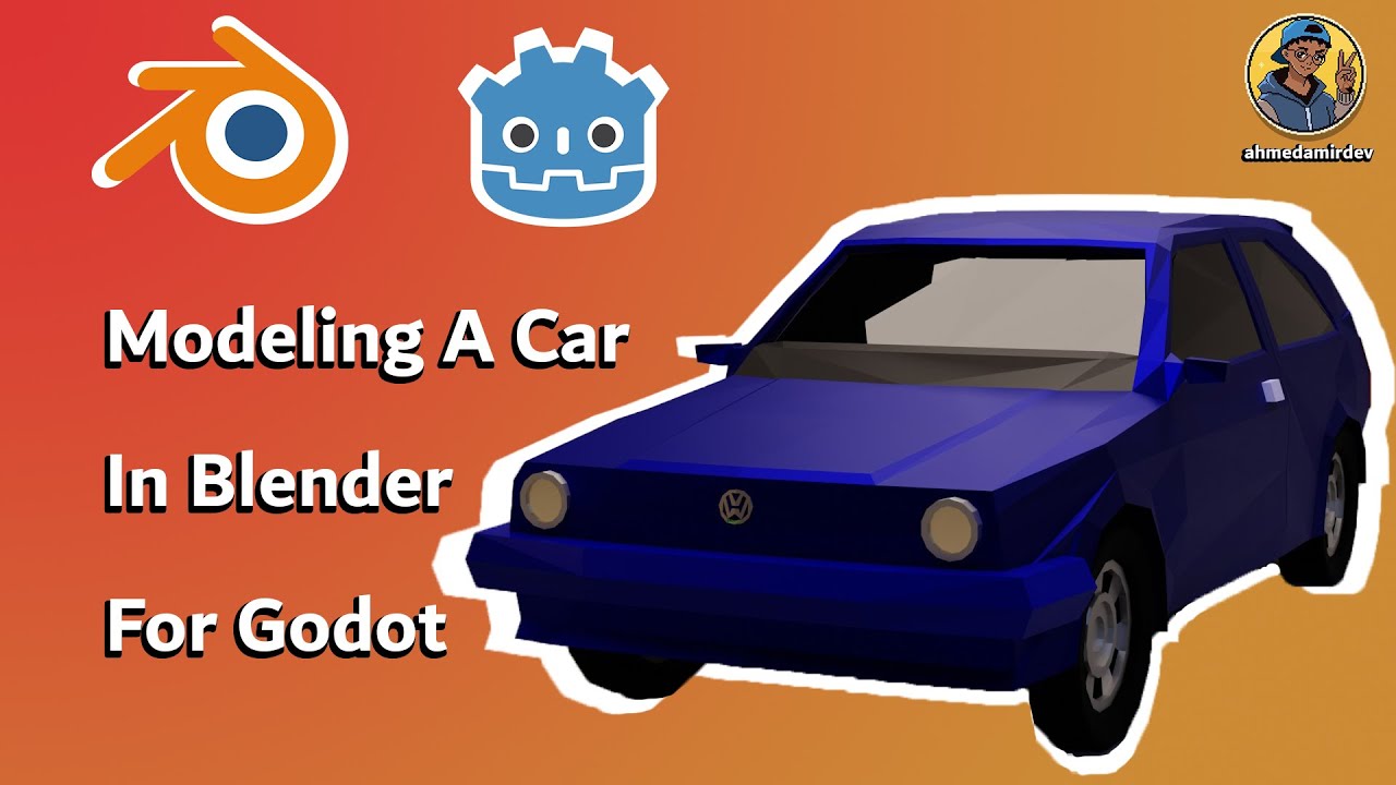 Expert Blender Artist Creates a Car from Scratch for Godot - YouTube