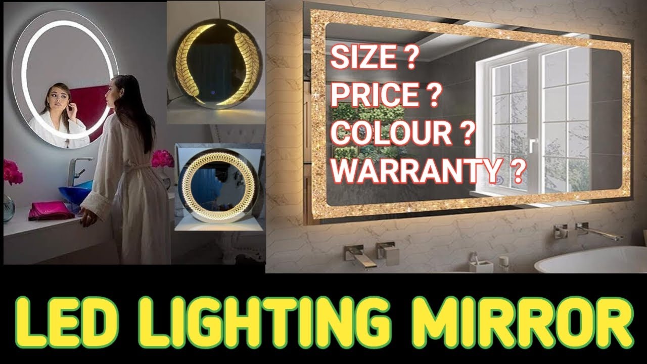 Led Lighting Mirror Letast Design With Multiple Colour & Size # ...