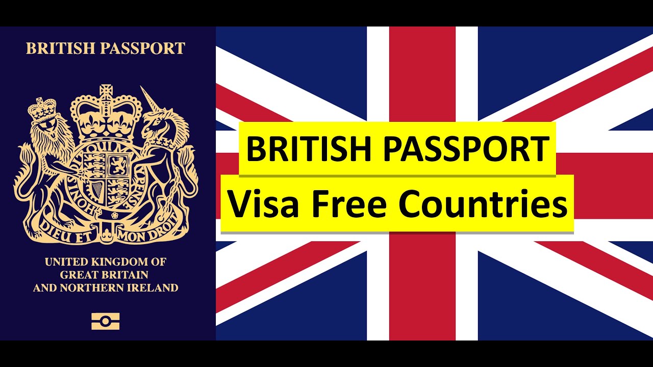 United Kingdom Passport Visa Free Countries (2024) - YouTube