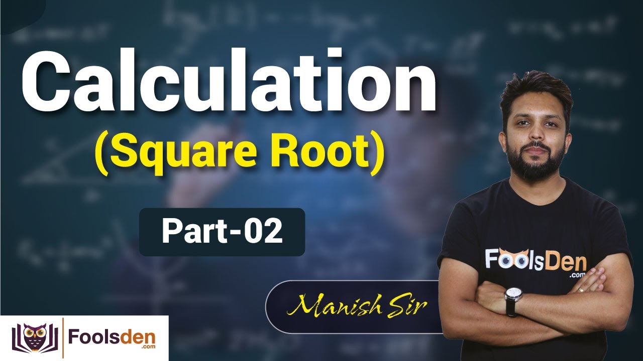 Calculation Square Root Part 02 By Manish Sir YouTube calculation-square-root-part-02-by-manish-sir-youtube