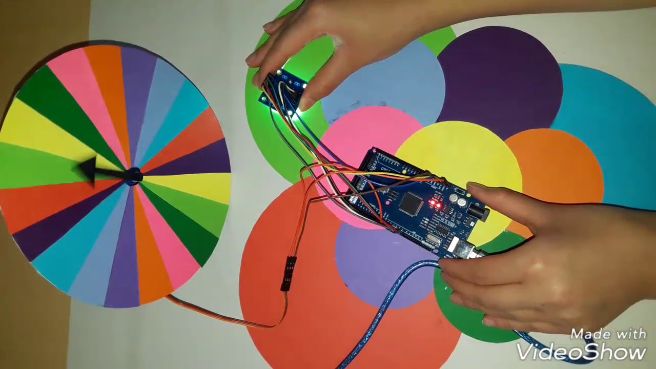 Arduino İle Renk Algılama Sensörü Uygulaması Youtube