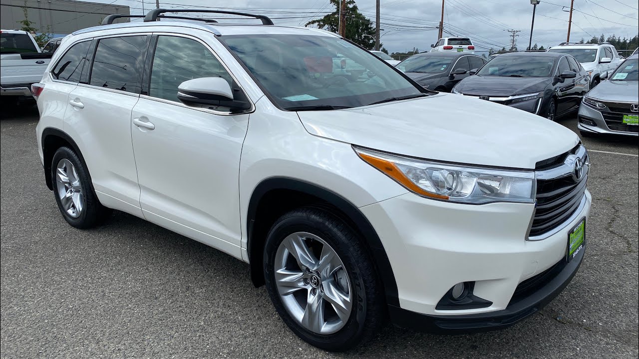 2016 Toyota Highlander Limited Platinum For Sale At Tacoma WA Stk#9185 ...