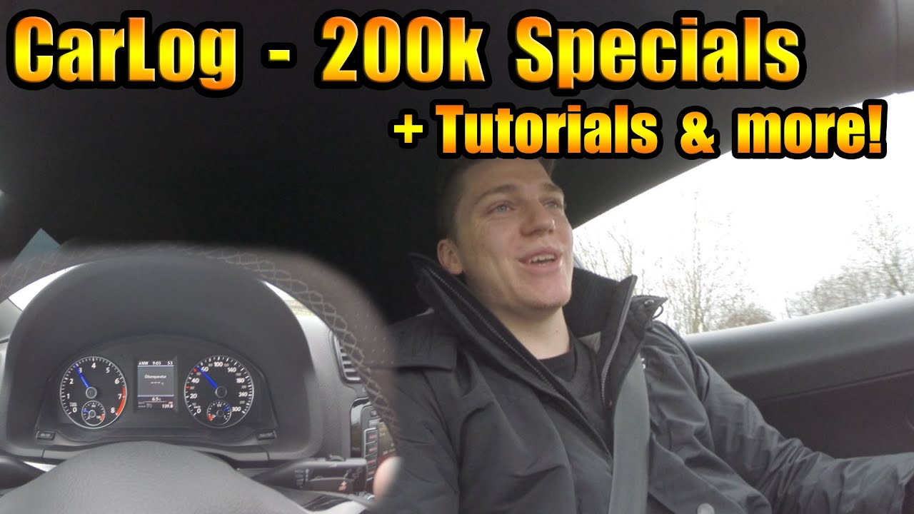 CarLog | 200k Specials, Tutorials, my PC & more! | On my way to work ...