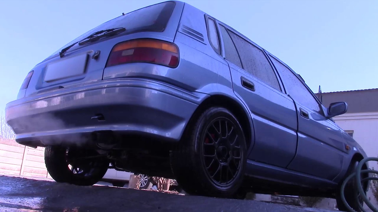 Toyota Conquest 2E Engine Idle - YouTube