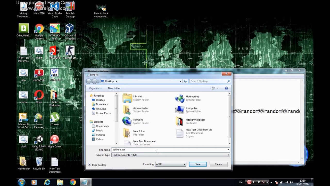 How to do the matrix effect - YouTube