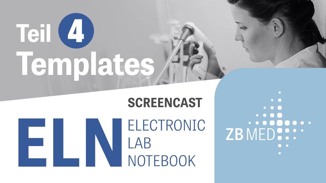 Electronic Lab Notebook ELN: Labfolder & eLabFTW | Tutorial Teil 4 ...