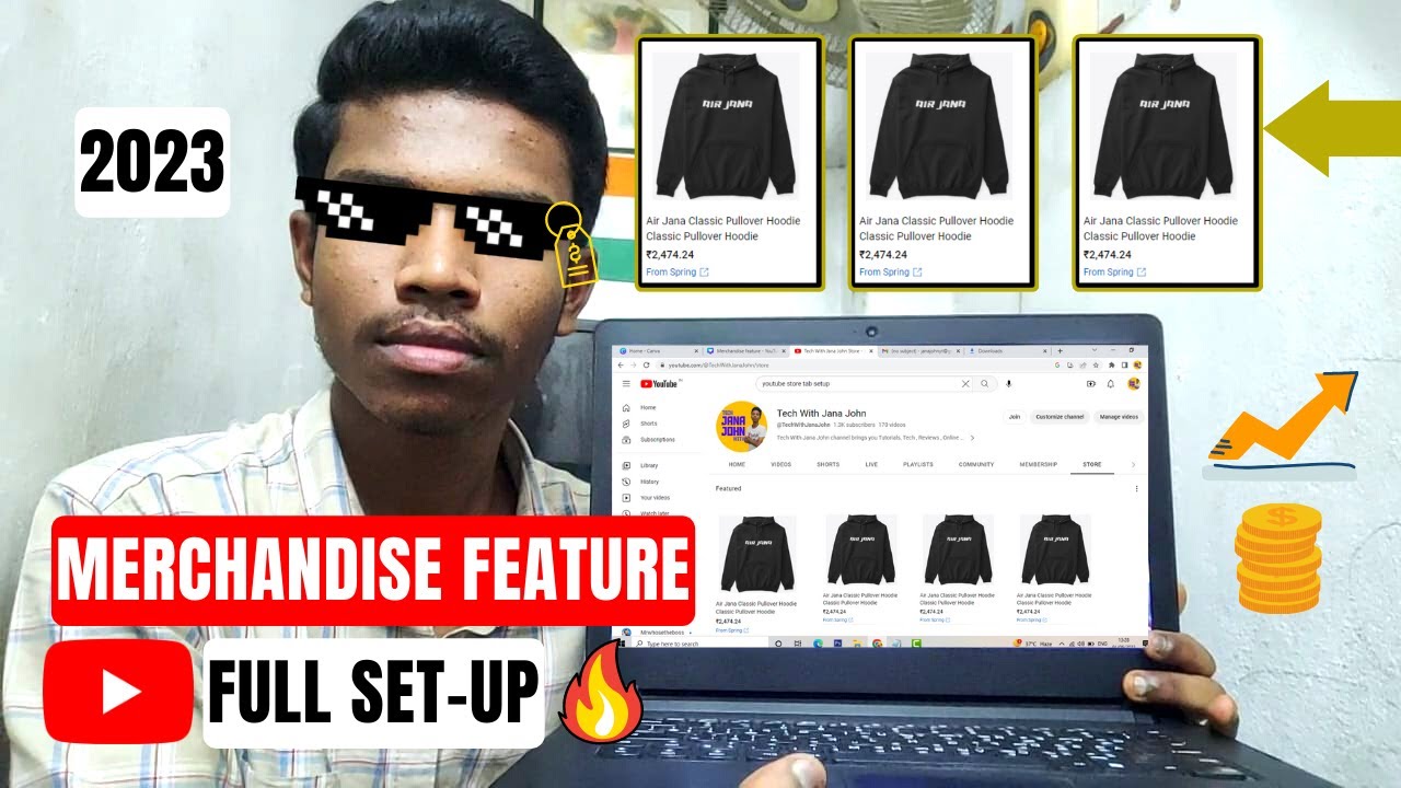 How To Setup Store And Add Product From Teespring To YouTube 2023 how-to-setup-store-and-add-product-from-teespring-to-youtube-2023