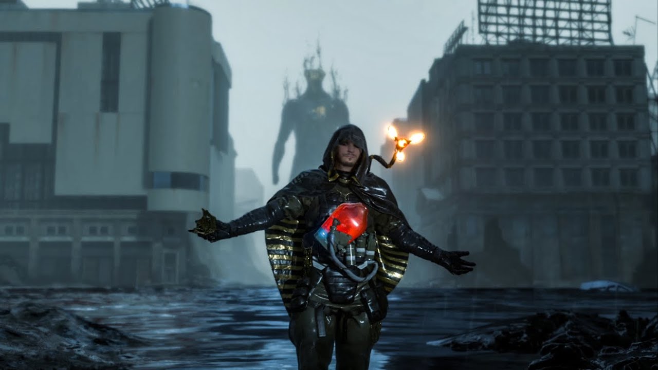 DEATH STRANDING - HIGGS AND GIANT BT BOSS FIGHT - YouTube