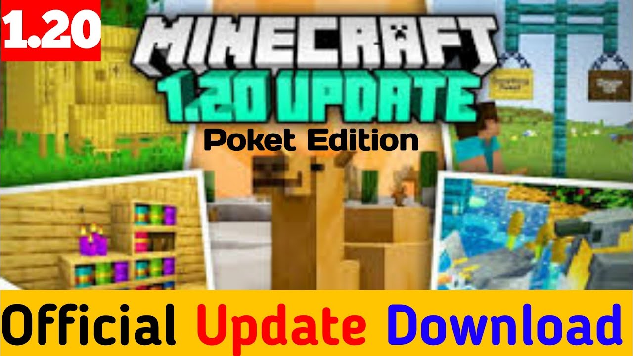Minecraft 1.20 Official Update For PE | Minecraft 1.20 Update ...