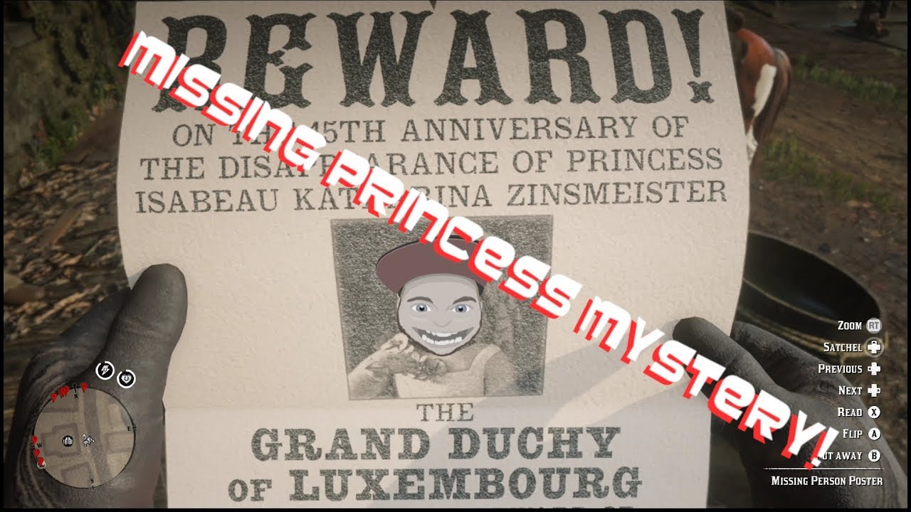 Missing Princess Mystery - Red Dead Redemption 2 (POSSIBLE SPOILERS ...