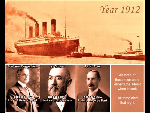 THE CONNECTION BETWEEN-SINKING OF THE TITANIC-CREATION OF FEDERAL RESERVE & TITANS VS OLYMPIC ...