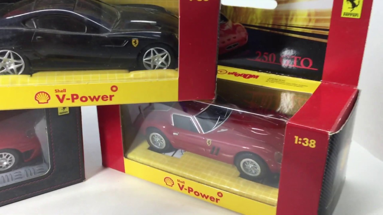 Carrinho Ferrari Shell V-power Coleção - Compre Já - YouTube