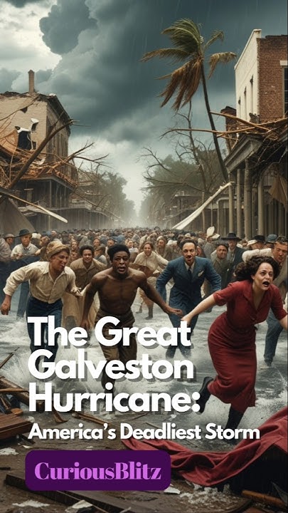 The Great Galveston Hurricane: America’s Deadliest Natural Disaster 🌪️💔 ...