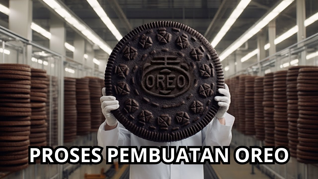 SIAPA SANGKA, TERNYATA BEGINILAH PROSES PEMBUATAN OREO DI PABRIK - YouTube