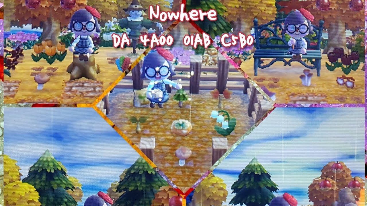 ACNL [Nowhere] Dream Address Visit (rainy) (no talking) - YouTube