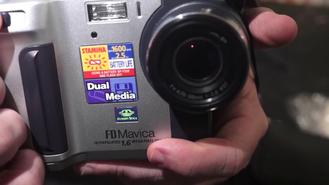 Sony FD Mavica MVC-FD92 Floppy Disk Camera Review - YouTube