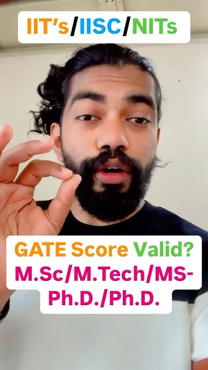 GATE Score Accepted Here! List of IITs, IISc & Universities for M.Sc ...