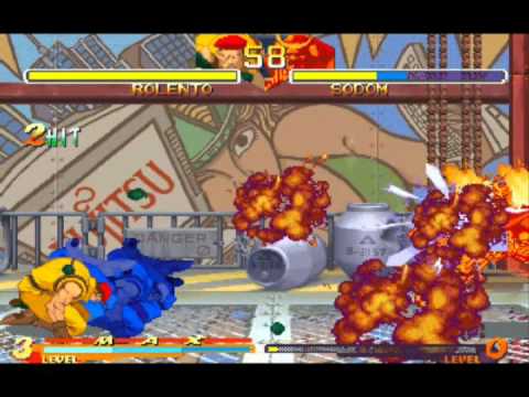 Street Fighter Alpha 2 Gold - All Super Combos - YouTube
