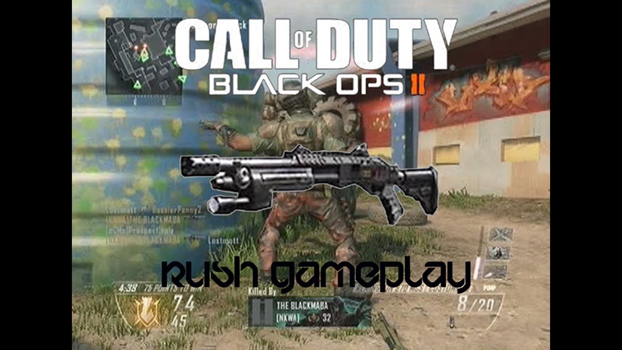 BO2: "Rush" Vengence DLC w/ Map Description and Channel Update - YouTube