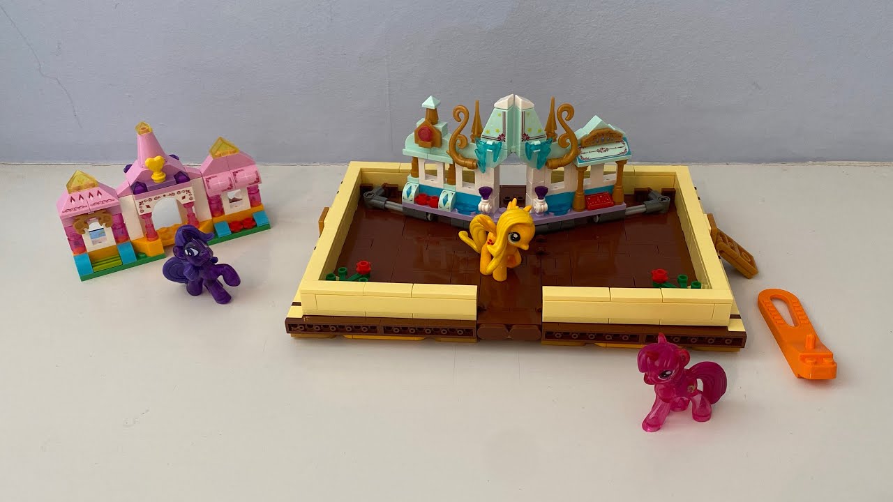 Bootleg Lego My Little Pony Pop Up Book set from Sheng Yuan Review ...