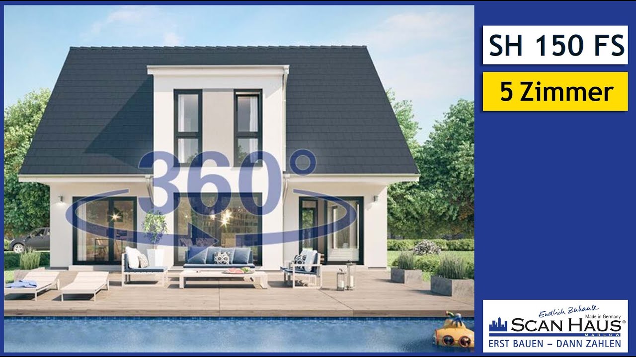 ScanHaus Marlow Fertighausanbieter | Fertighäuser | 360° Video vom 1,5 ...
