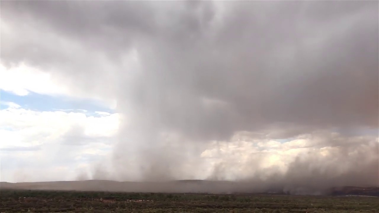Dry Microburst - YouTube