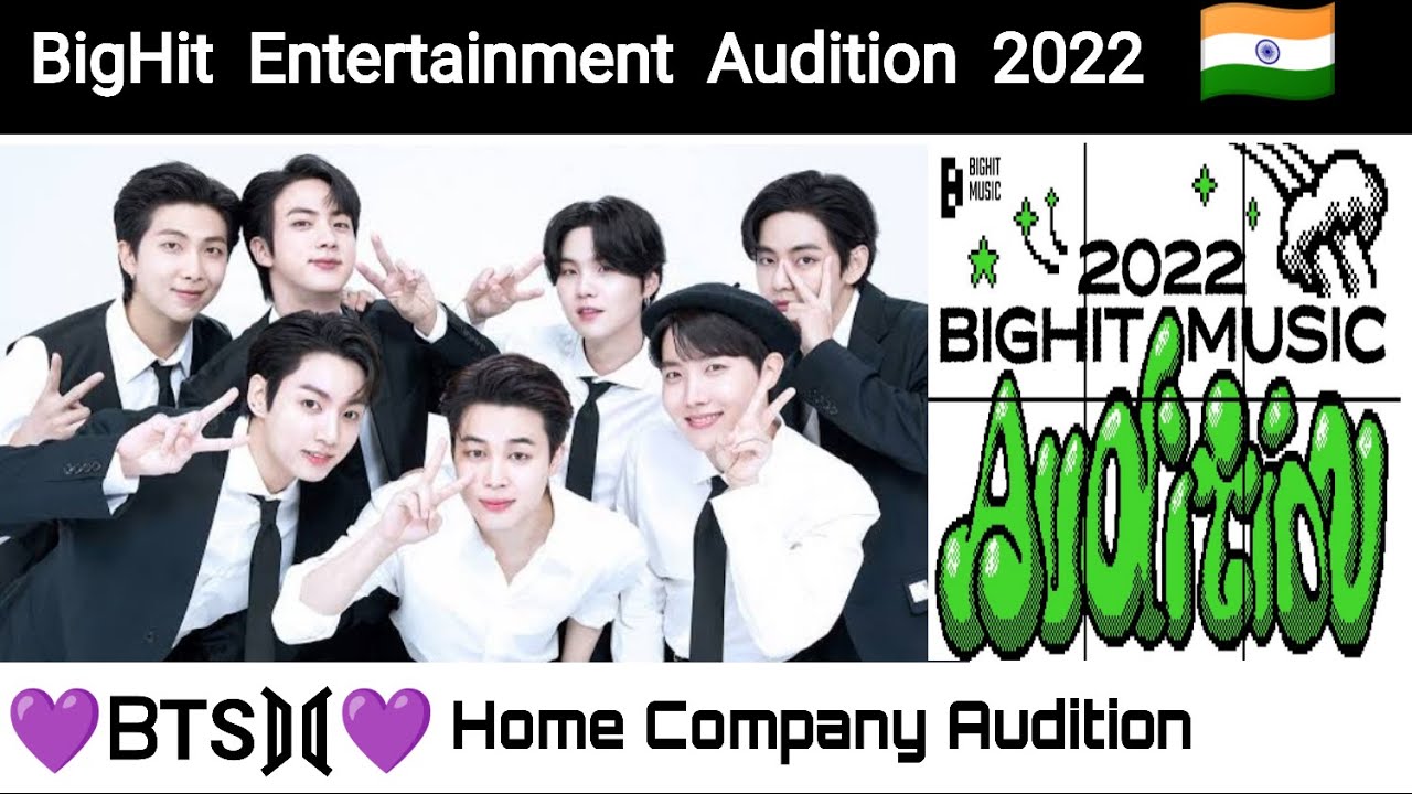 2022 HYBE BigHit Music Audition | BTS Home company Audition | @Jayutube ...